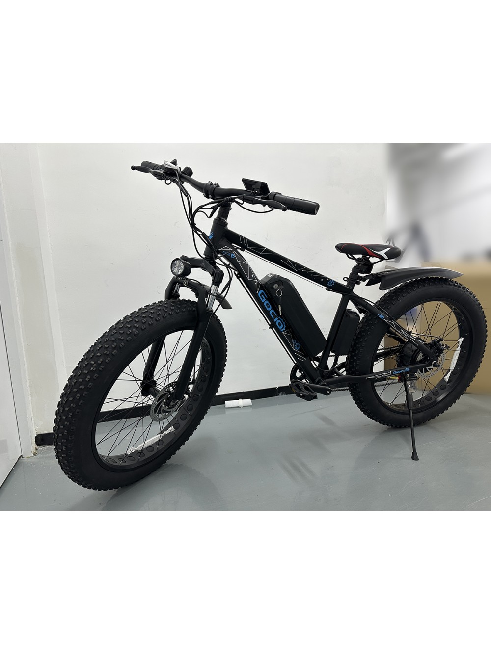 Gocio 26" × 4.0" Fat Tire Electric Bike, 48V 500W ...
